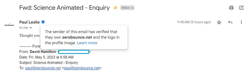 Gmail Introduces Blue Verified Checkmarks | ZeroBounce Blog