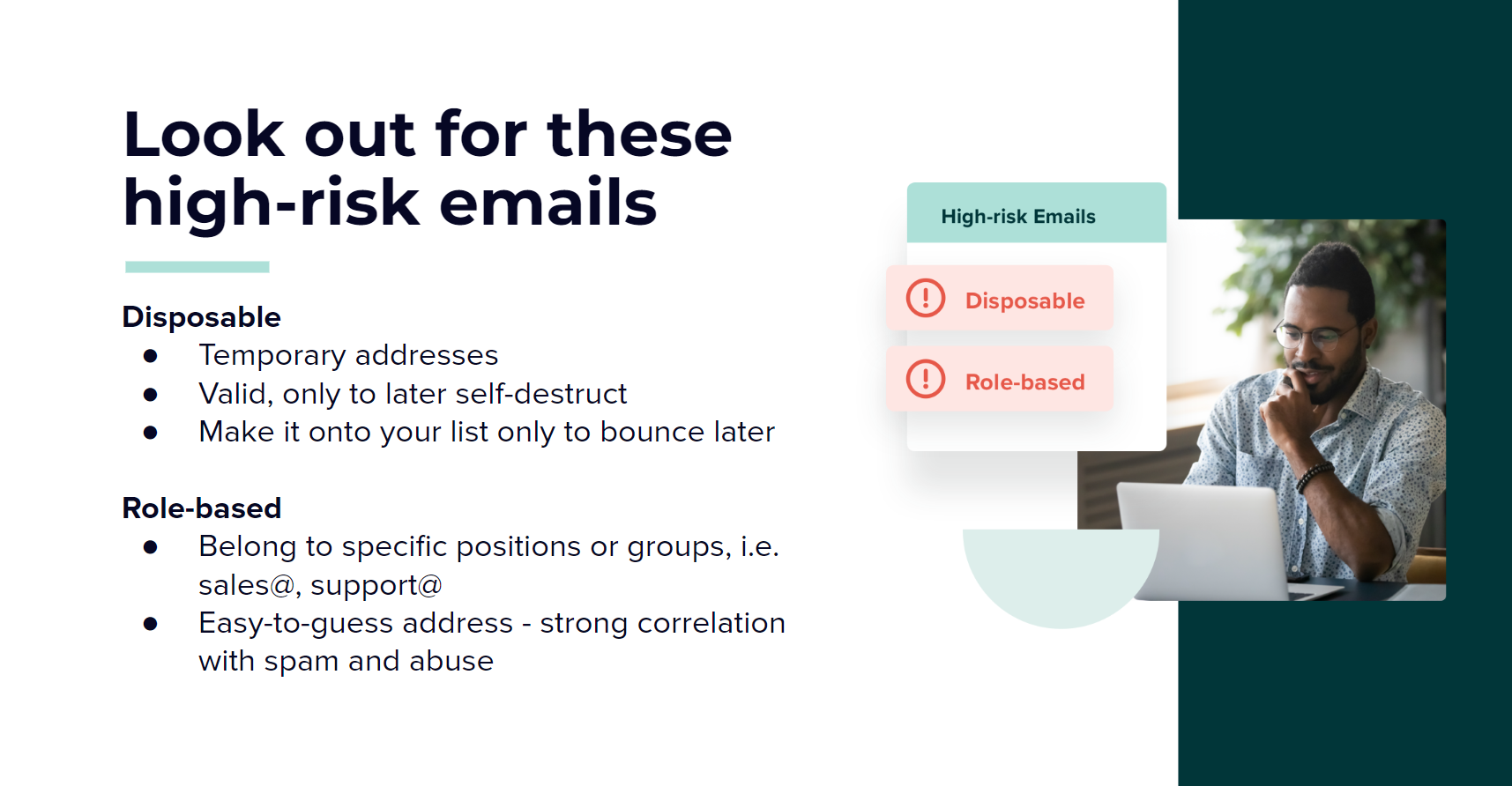 7 High-Risk Email Address Types Hurting Your Revenue